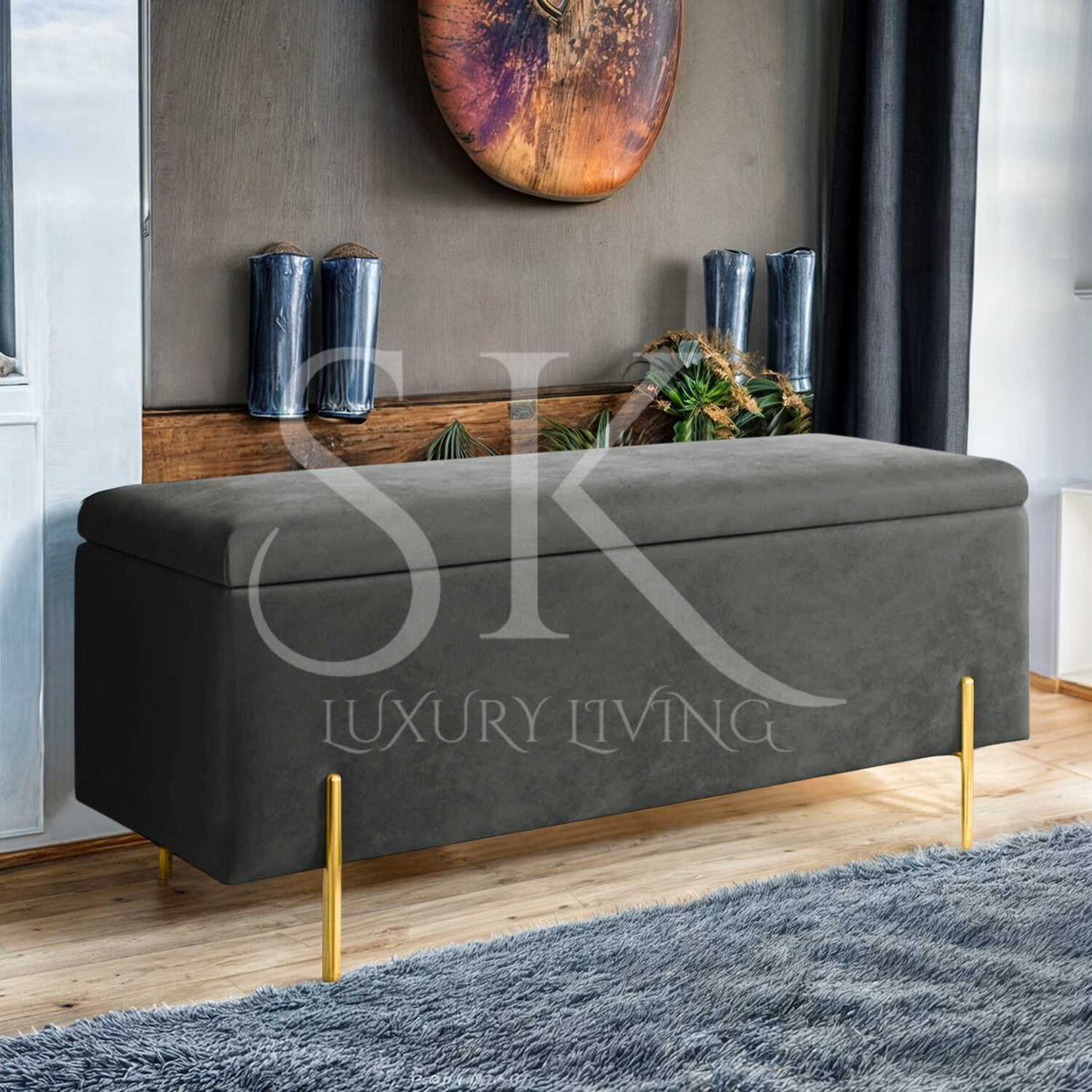Ottoman Storage Box: The Ultimate Storage Ottoman for UK Homes – SK LUXURY